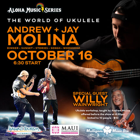 Andrew & Jay Molina “The World of Ukulele” | Mulligans On The Blue
