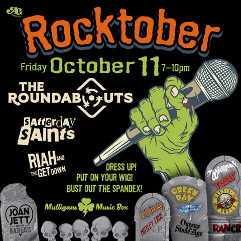 Rocktober with the Roundabouts and Friends | Mulligans On The Blue